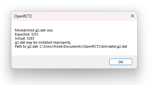 G2 warning · Issue #19470 · OpenRCT2/OpenRCT2 · GitHub