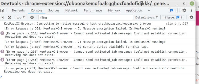Keepassxc not connecting (Brave Browser) · Issue #1669 · keepassxreboot/keepassxc-browser · GitHub