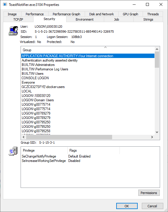 AppContainer capability SIDs · Issue #3 · forderud/ToastNotifier · GitHub
