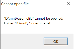 Wrong path resolution for windows drive paths! · Issue #6945 · microsoft/WSL · GitHub