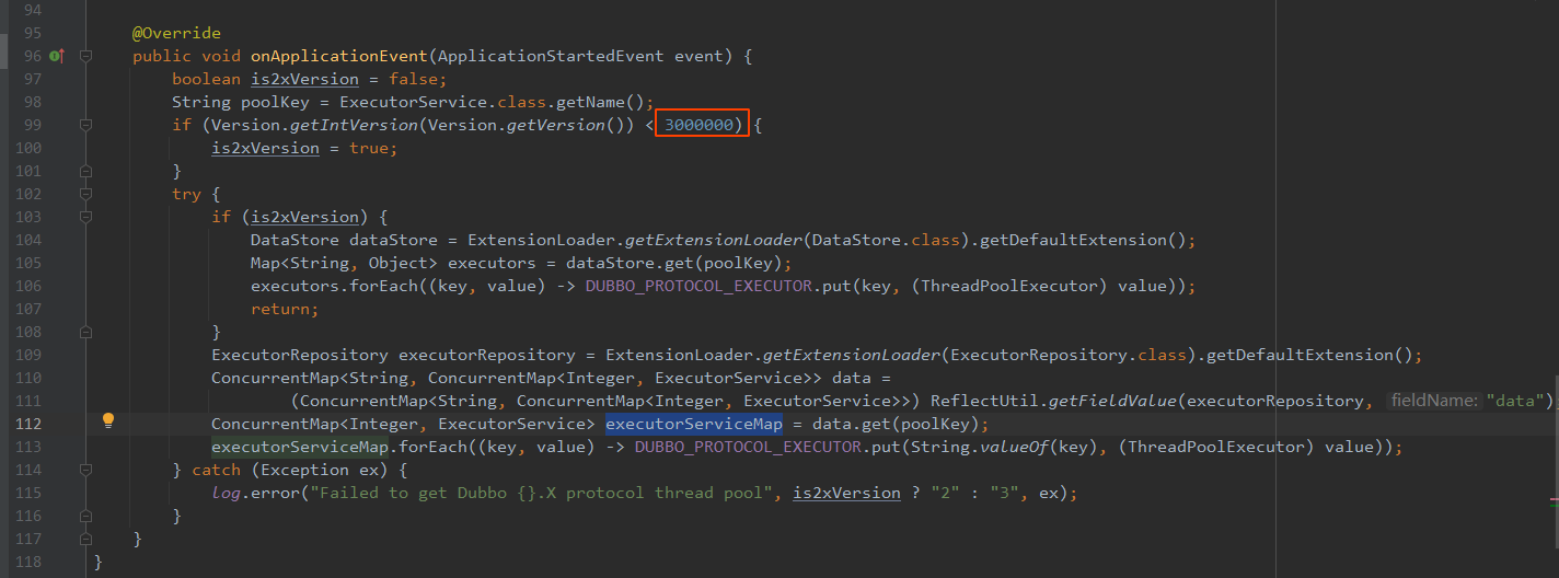 Dubbo 2.7.15 无法获取线程池引用 · Issue #708 · opengoofy/hippo4j · GitHub