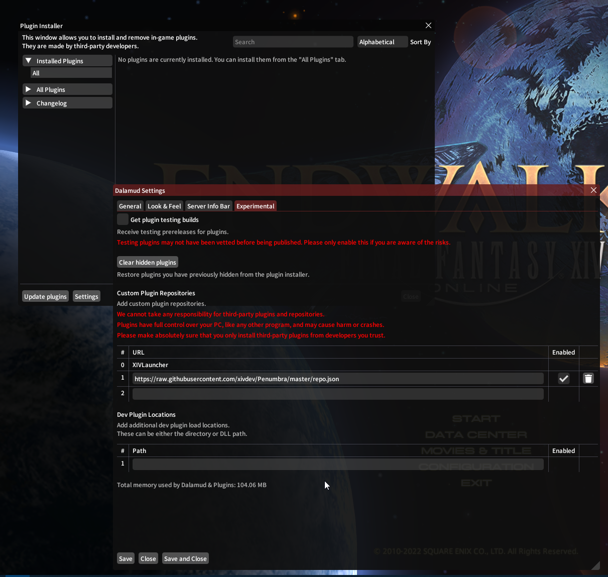 XIVLauncher attempting to start invalid .NET runtime · Issue #817 · goatcorp/Dalamud · GitHub