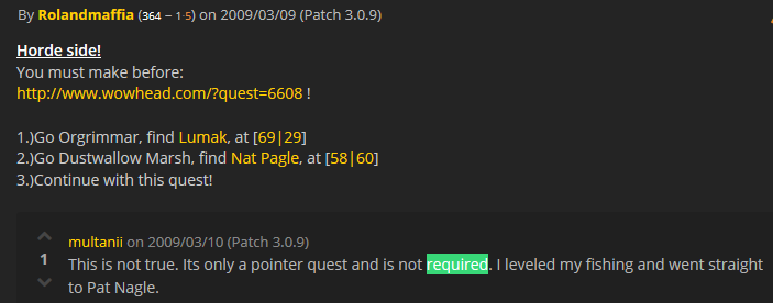 [Quest][Arathi Highlands] Worth Its Weight in Gold · Issue #757 · Atlantiss/NetherwingBugtracker ...