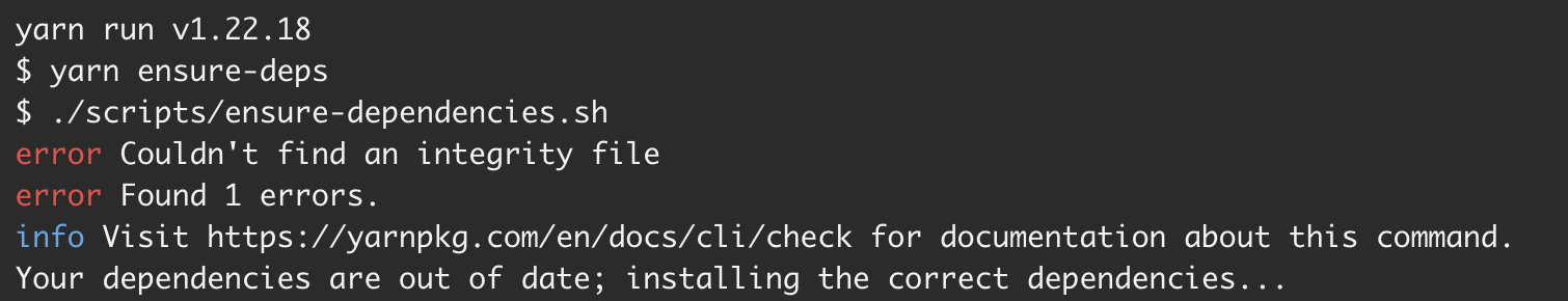 Flaky test: post-install.sh script on cypress-example-kitchensink ...