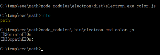 Does not show ANSI correctly when run from command file · Issue #15727 ...