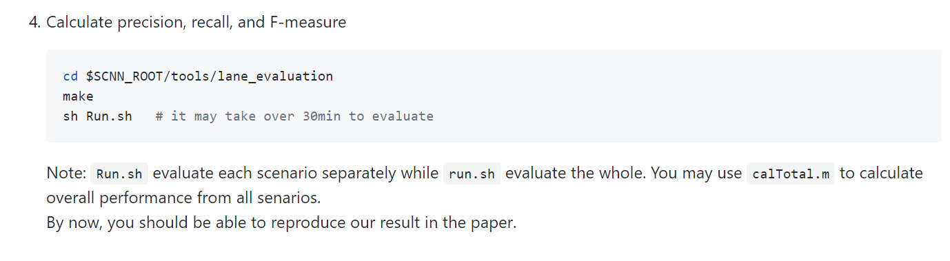 Question about the evaluation · Issue #44 · cardwing/Codes-for-Lane-Detection · GitHub