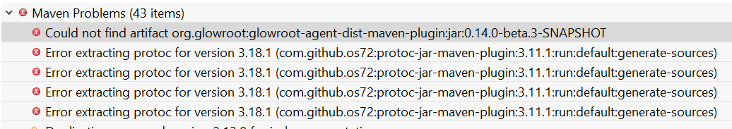 Build error · Issue #880 · glowroot/glowroot · GitHub