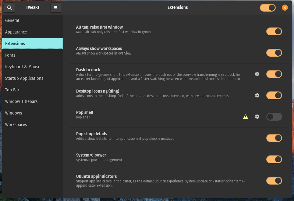 pop shell extension cannot loaded · Issue #1787 · pop-os/pop · GitHub