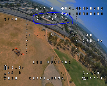 Add compass bar to OSD by McGiverGim · Pull Request #3277 · betaflight ...