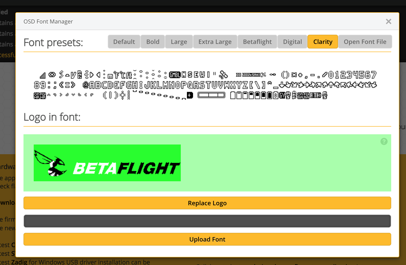 Usability of the new custom logo feature · Issue #974 · betaflight ...