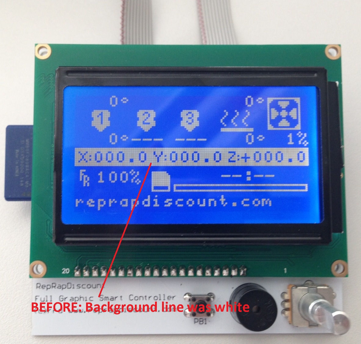 Change color xyz status bar · Issue #11319 · MarlinFirmware/Marlin · GitHub