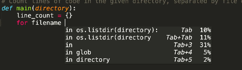 the ranking of completion result · Issue #108 · codota/TabNine · GitHub