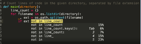 the ranking of completion result · Issue #108 · codota/TabNine · GitHub