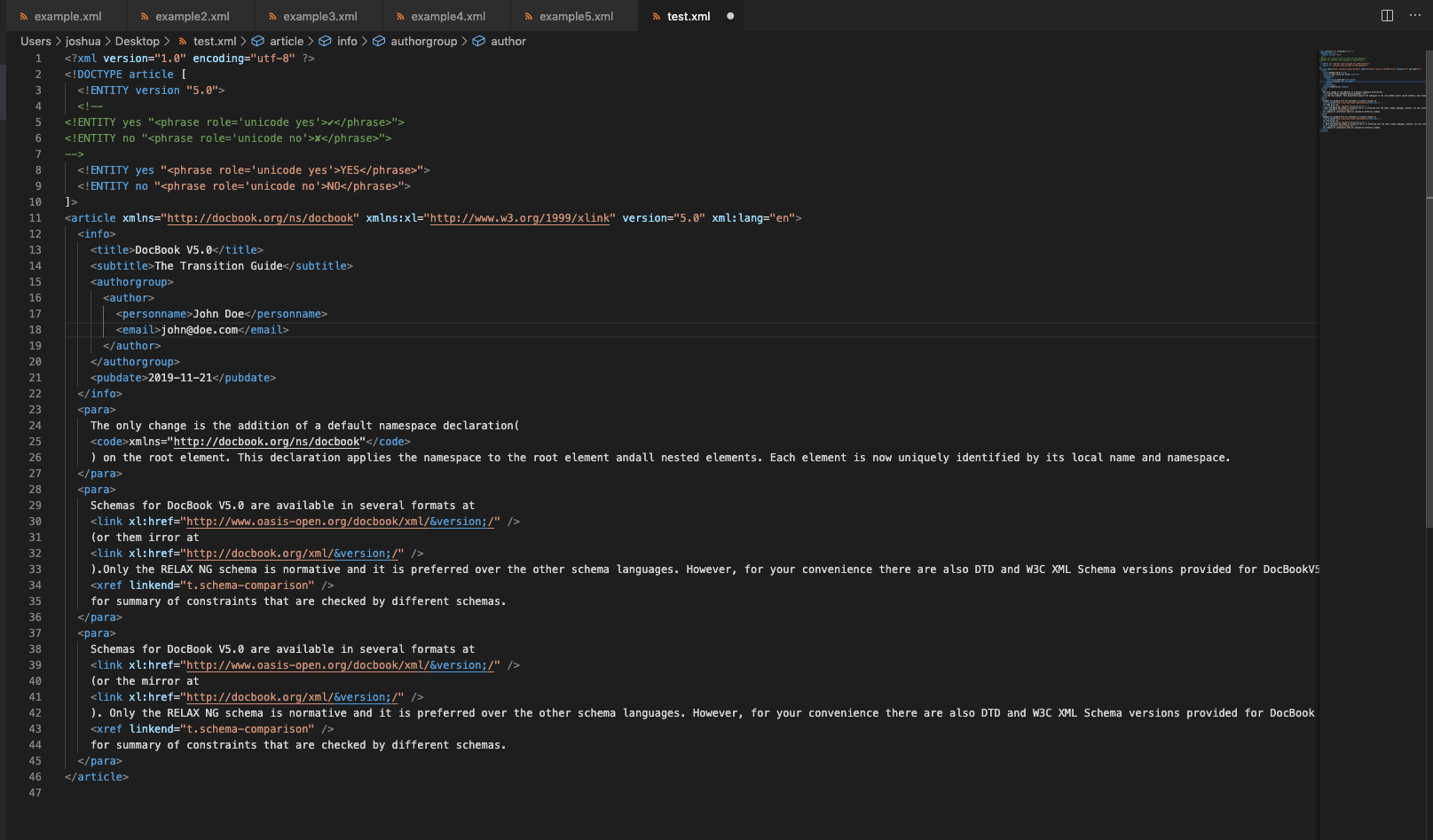 Improve XML formatter (option to have Tags in the same line) · Issue #594 · eclipse-lemminx ...
