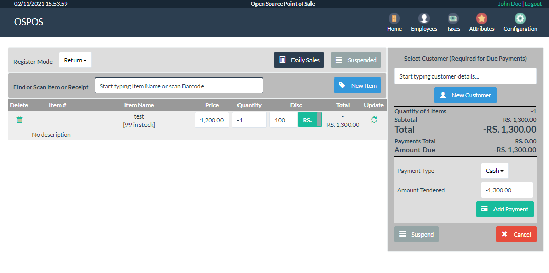 Bug on Sales return discount Value · Issue #3097 · opensourcepos ...