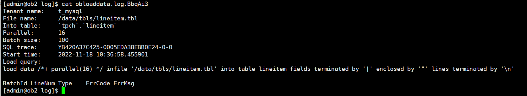 [feat.]: load data丢失数据，没有错误提示 · Issue #1121 · oceanbase/oceanbase · GitHub