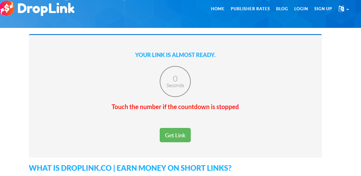 Bypass not working on droplink.co · Issue #877 · FastForwardTeam/FastForward · GitHub