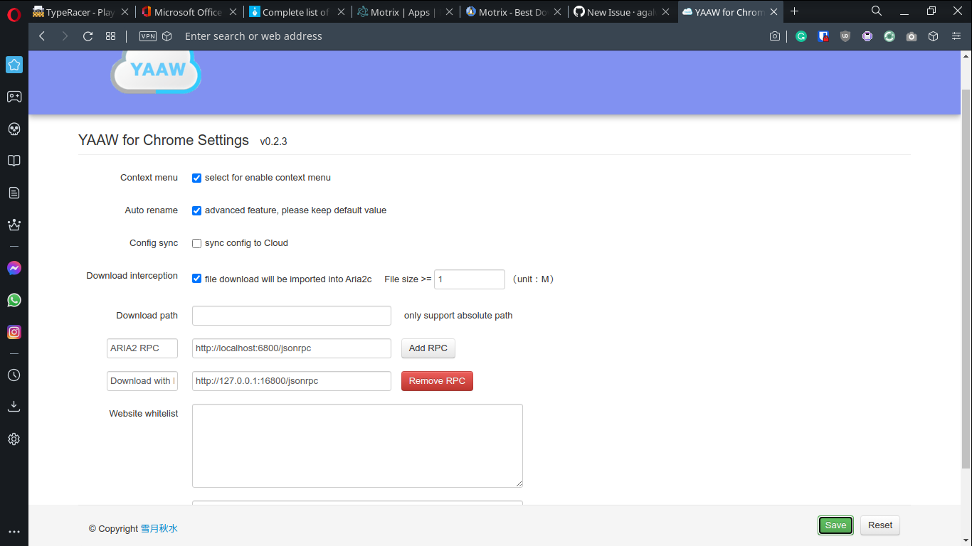 Autodownload with Motrix via YAAW: importing aria2c failed. · Issue #1088 · agalwood/Motrix · GitHub