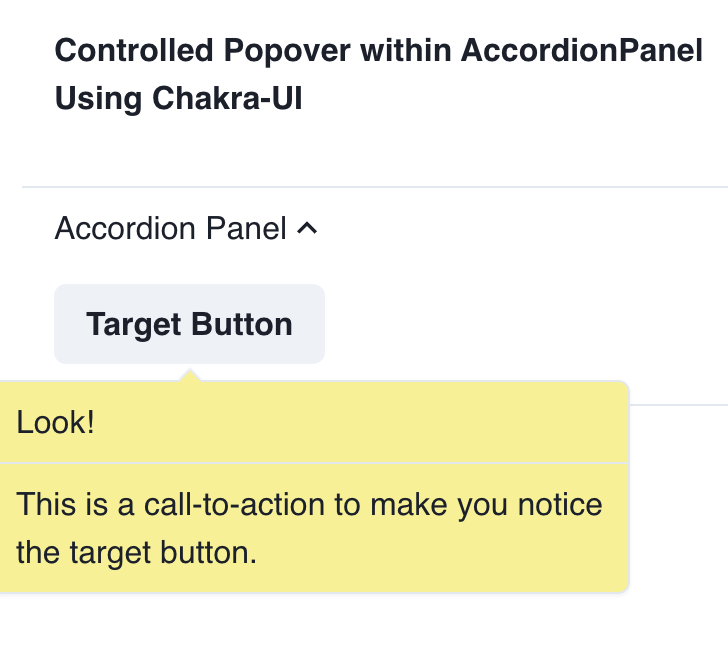 Controlled Popover Inside Accordionpanel Gets Misplaced · Issue 7426 · Chakra Uichakra Ui · Github 