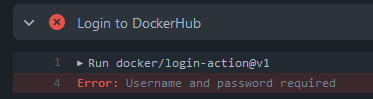 Incorrect login informations for Github Actions · Issue #4 · opennetworkinglab/p4c-docker · GitHub