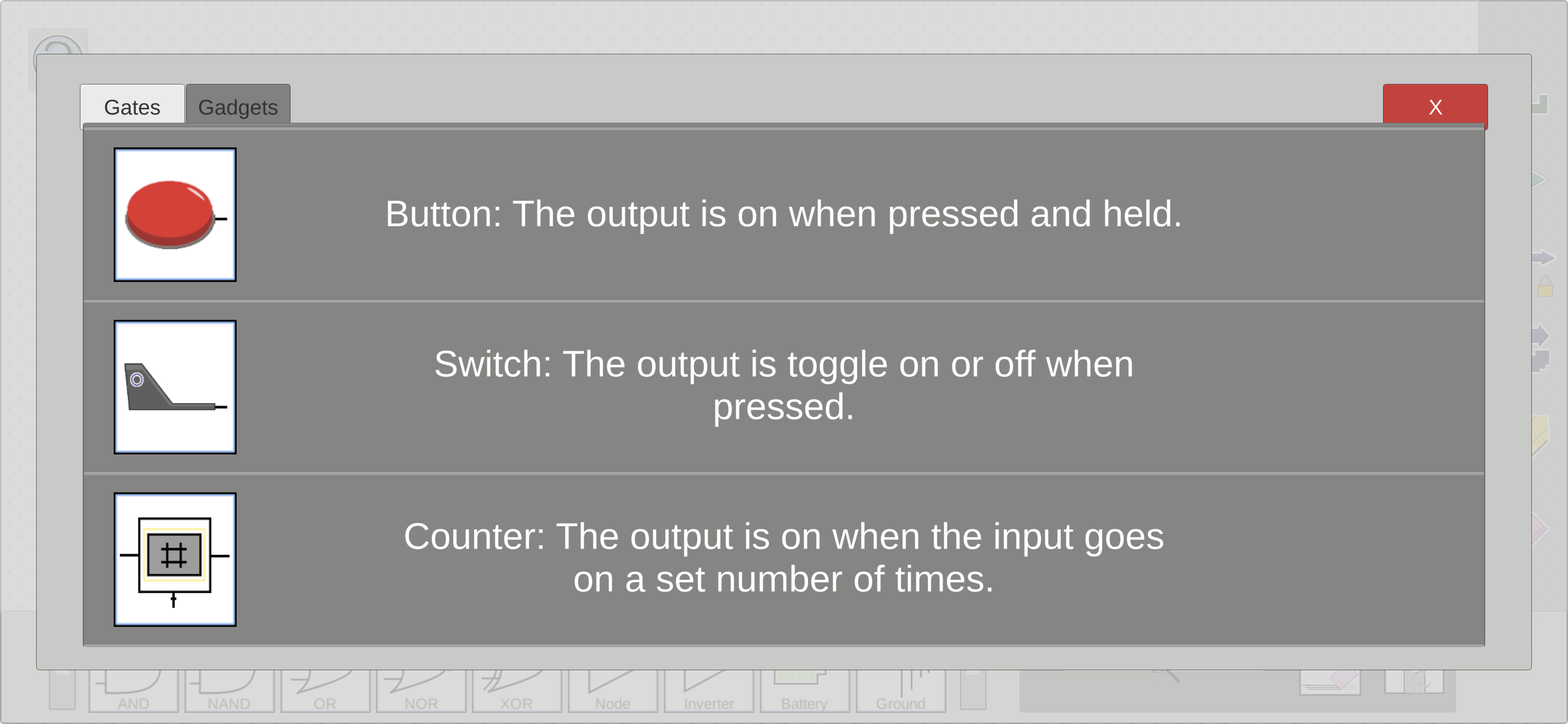GitHub - bakermcgee/Logic-Legends: A simple logic circuit editor for ...