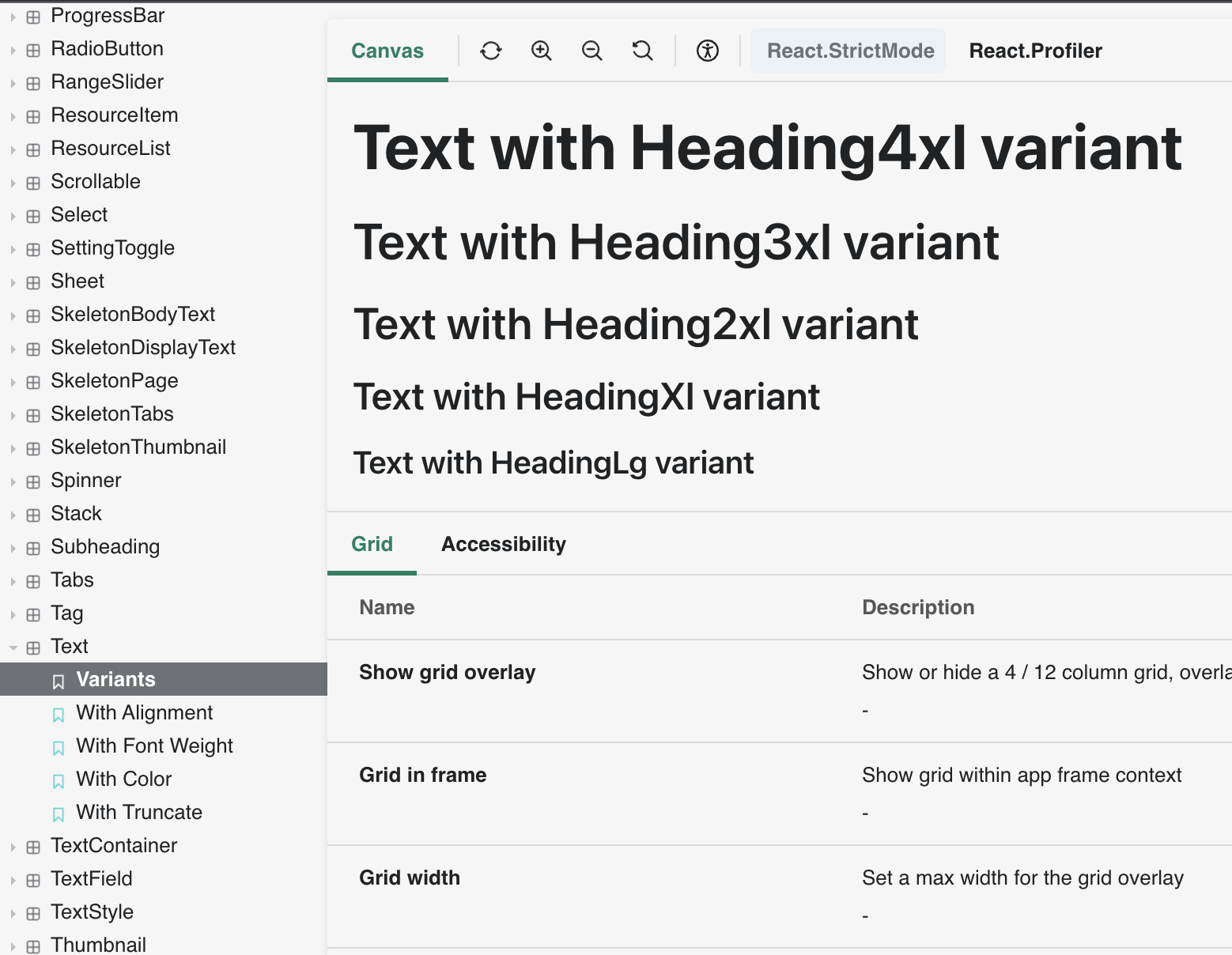 [typography Foundations] Add Stories For `text` Component · Issue 7180