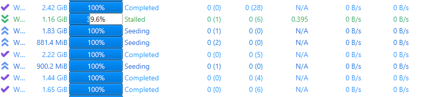 v4.5.0 colors for torrent harder to read due to lower contrast with ...