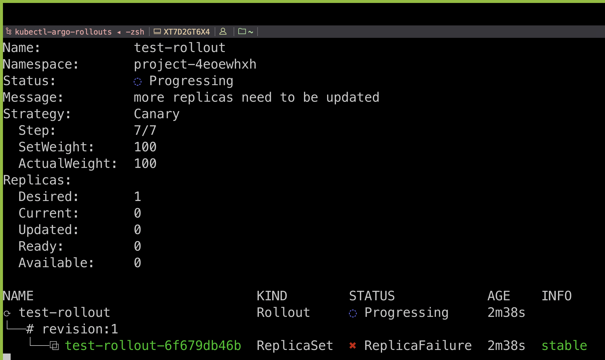 Rollout stucks when stable revision is ReplicaFailure · Issue #3110 ...