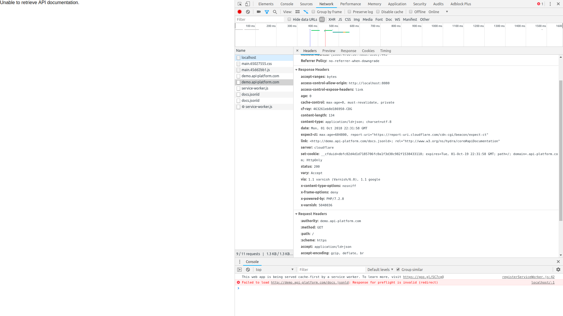 Use admin with https://demo.api-platform.com/ not working · Issue #119 · api-platform/admin · GitHub