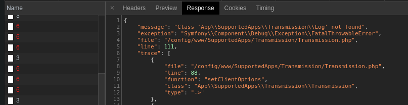 Error with Transmission service · Issue #336 · linuxserver/Heimdall · GitHub