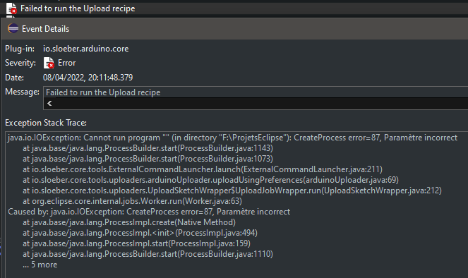 Sloeber - STM32Bluepill - fail to call STM32Cube to download target · Issue #1462 · Sloeber ...