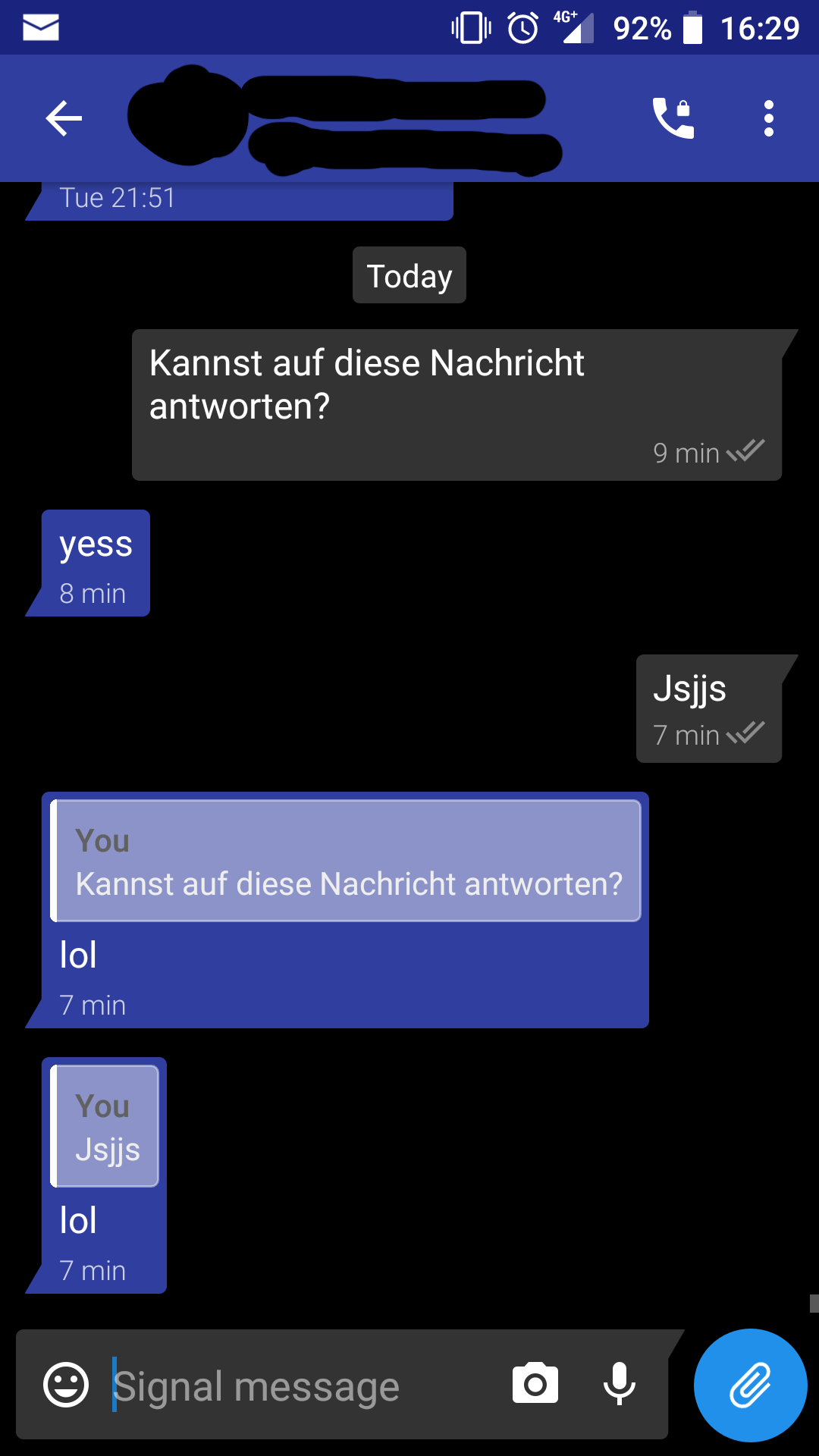 Don't mark replied Messages as Media Message · Issue #7798 · signalapp/Signal-Android · GitHub