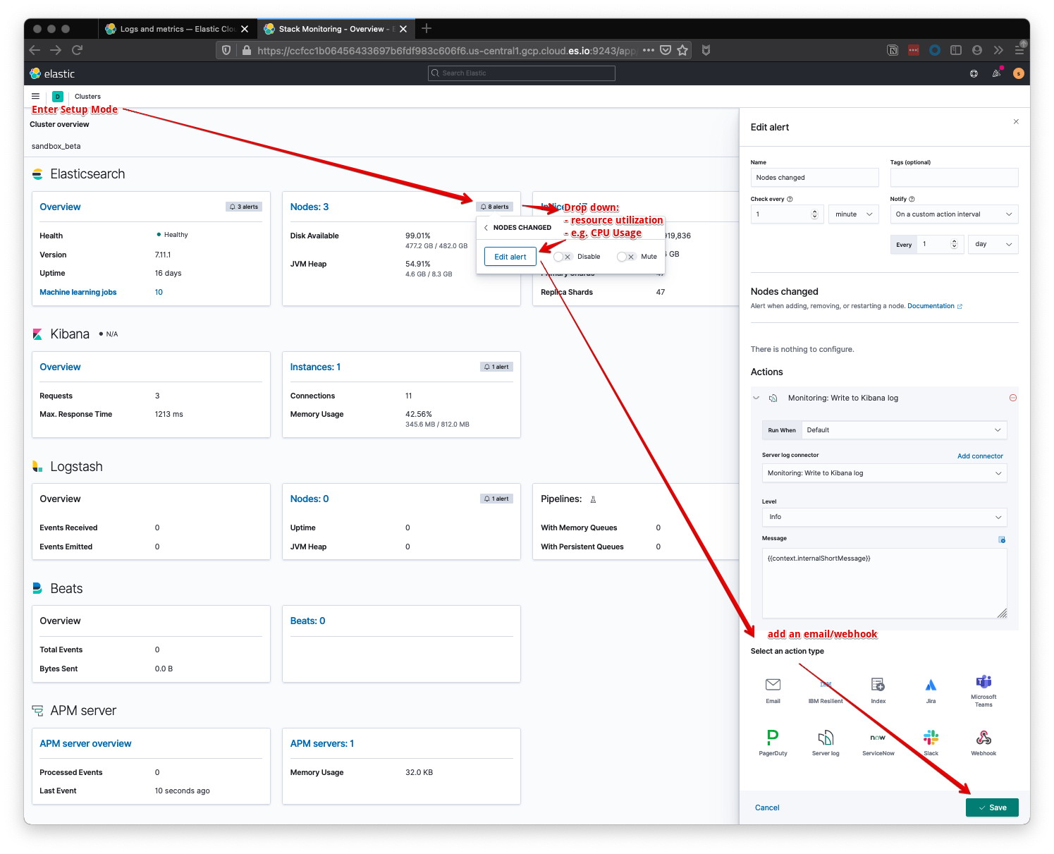 Doc Addition: Stack Monitoring alerts · Issue #95969 · elastic/kibana · GitHub