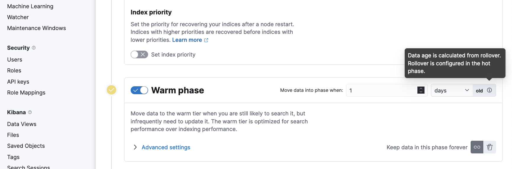 [UI] ILM min_age interpretation · Issue #163234 · elastic/kibana · GitHub