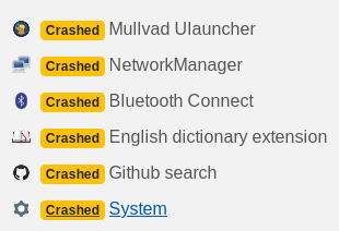 All extensions crashed · Issue #736 · Ulauncher/Ulauncher · GitHub