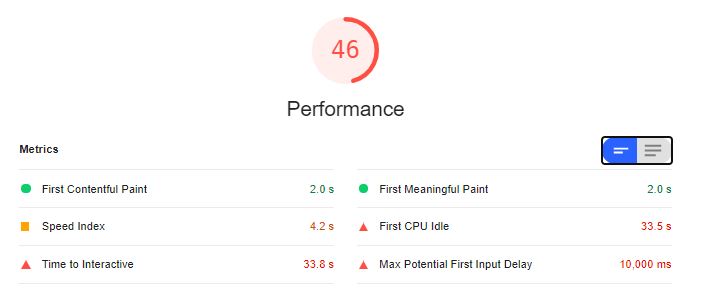 Slow TTI and noticeable lag with poor performance · Issue #25027 ...