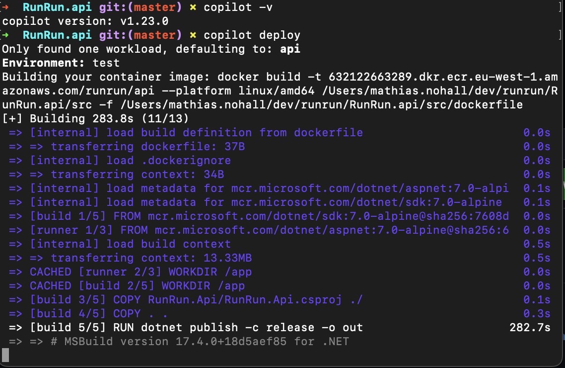 unable to deploy .NET 7 app · Issue #4191 · aws/copilot-cli · GitHub