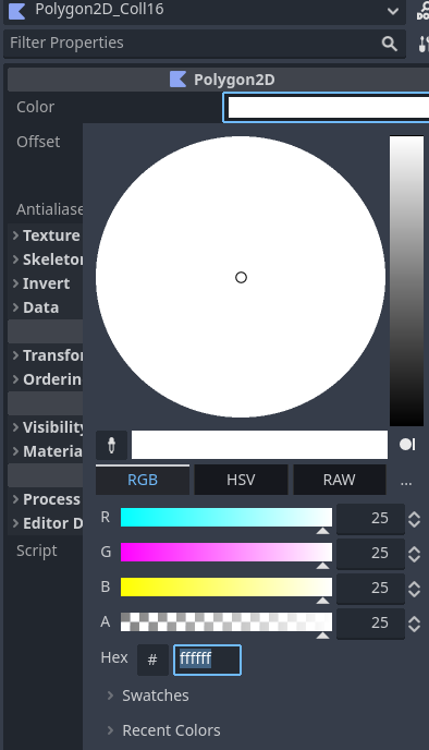 only two digits displayed in color picker when changing editor display ...