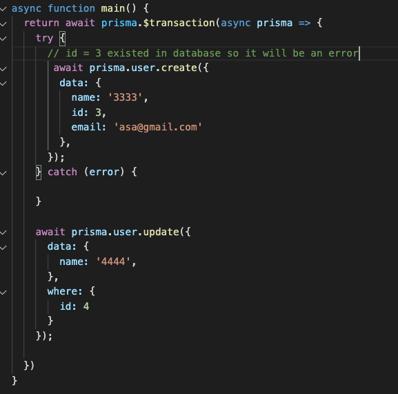 some questiones about prisma nested transaction · prisma prisma · Discussion #10619 · GitHub