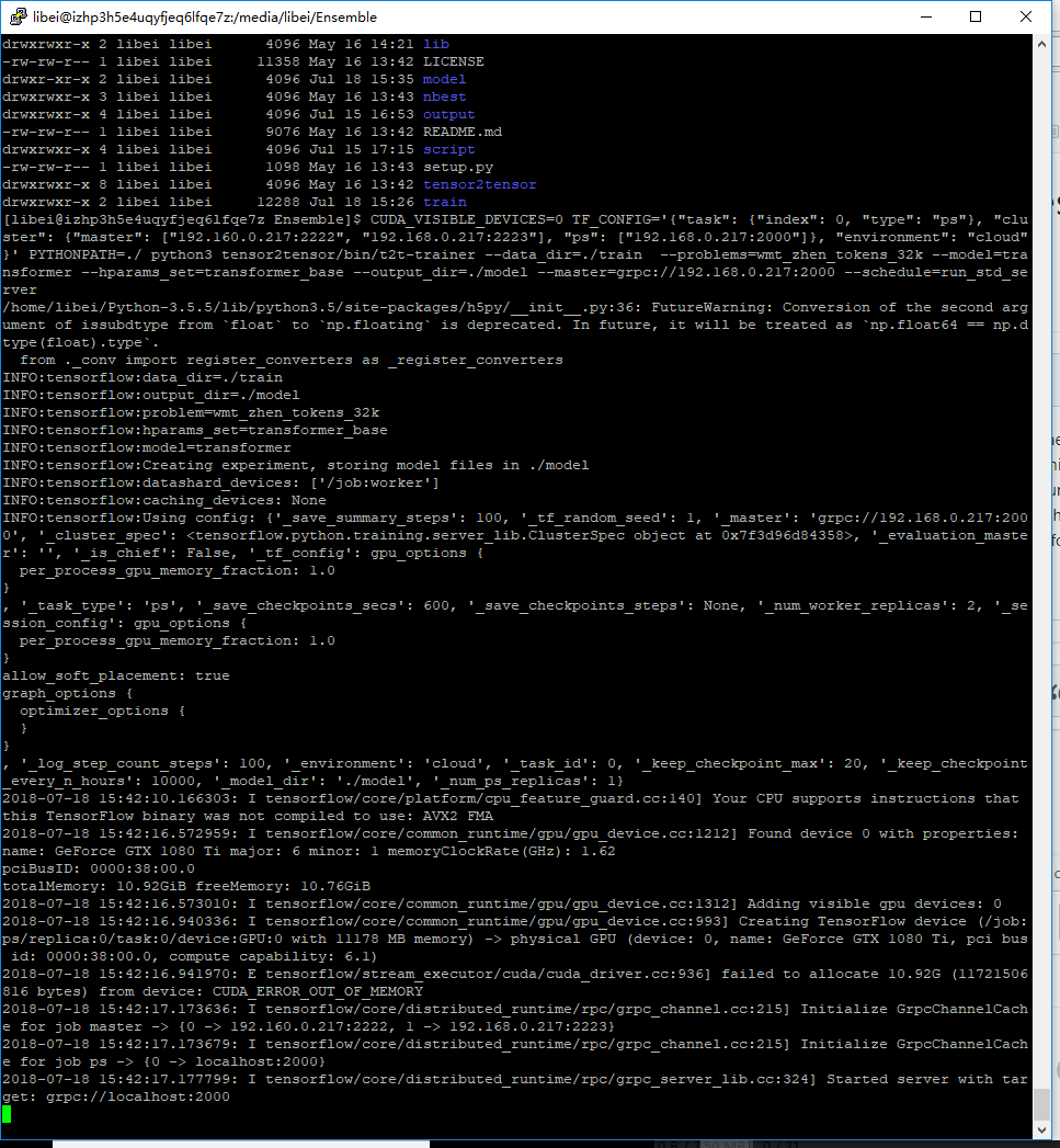 Distributed Training with 4 machines on Translation Task · Issue #944 ...