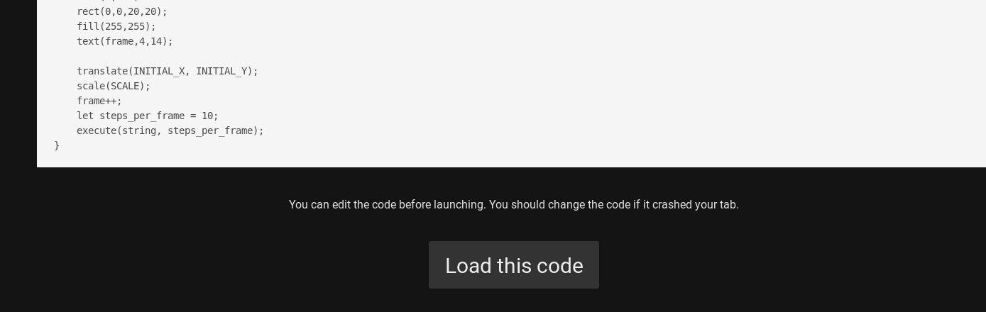 View last code without running · Issue #78 · antoineMoPa/shadergif · GitHub