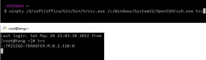 windows下能否支持git bash终端? · Issue #2 · trzsz/trzsz-go · GitHub
