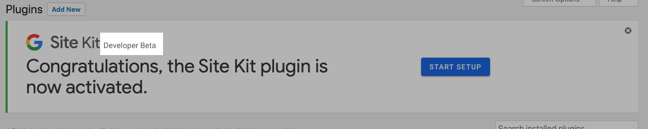 Remove the "Developer Beta" Tag · Issue #587 · google/site-kit-wp · GitHub