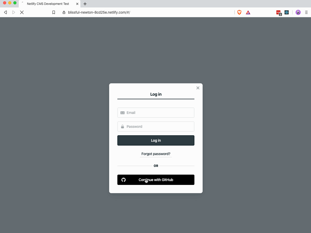 Having Issues Logging In · Issue #3587 · decaporg/decap-cms · GitHub