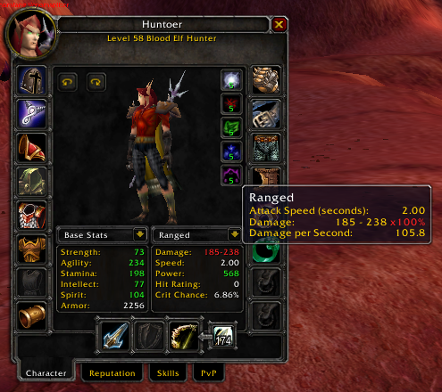 [Hunter] Range damage modifier is 0 but still negative · Issue #2160 ...