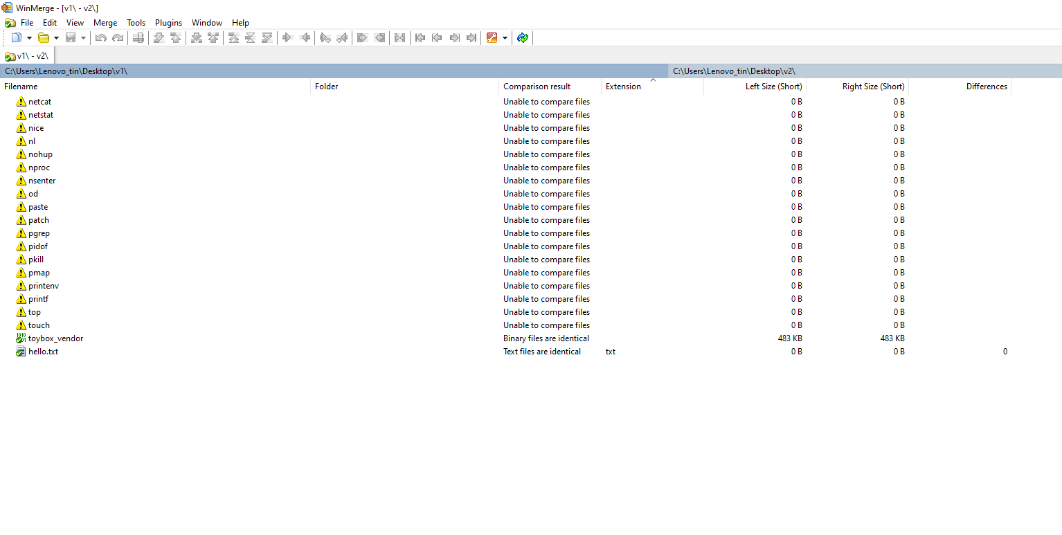 Wsl Unable To Compare Files Symlinks While Using Windows Subsystem For Linux On Windows 10
