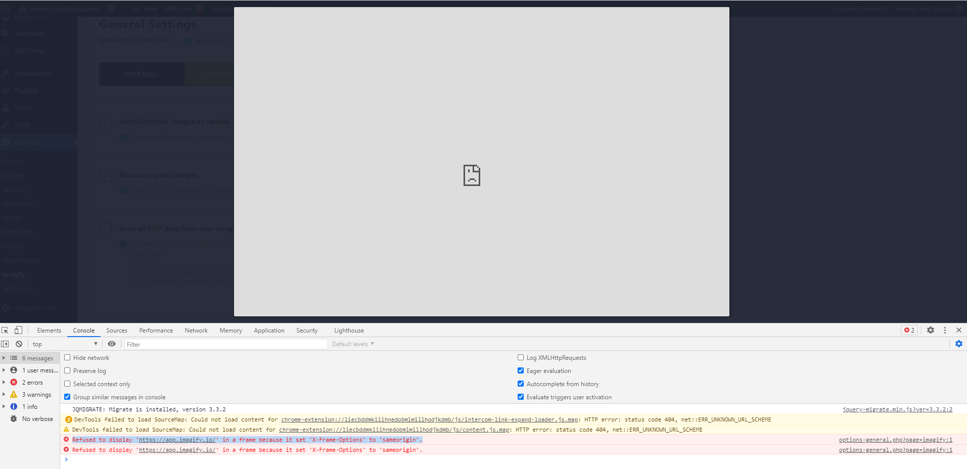 It's not possible to buy the plan from the plugin · Issue #553 · wp-media/imagify-plugin · GitHub