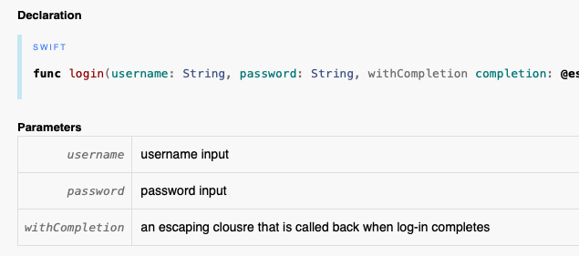 Jazzy does not generate parameter section · Issue #1074 · realm/jazzy · GitHub