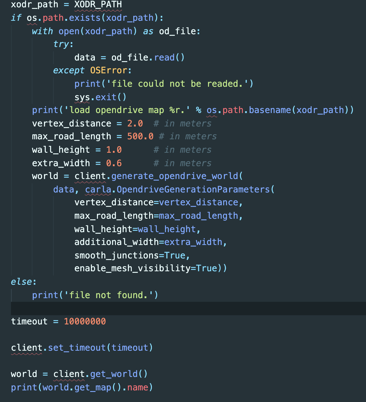 Carla 0.9.10 segmentation fault when simulating 1000 cameras and 400 ...