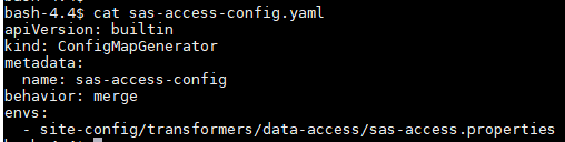 sas-access.properties is not being picked up into kustomization.yaml · Issue #138 · sassoftware ...